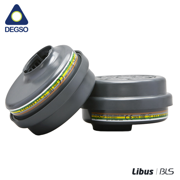 Cartucho combinado BLS 222 para partículas, gases y vapores orgánicos, inorgánicos, ácidos y ...