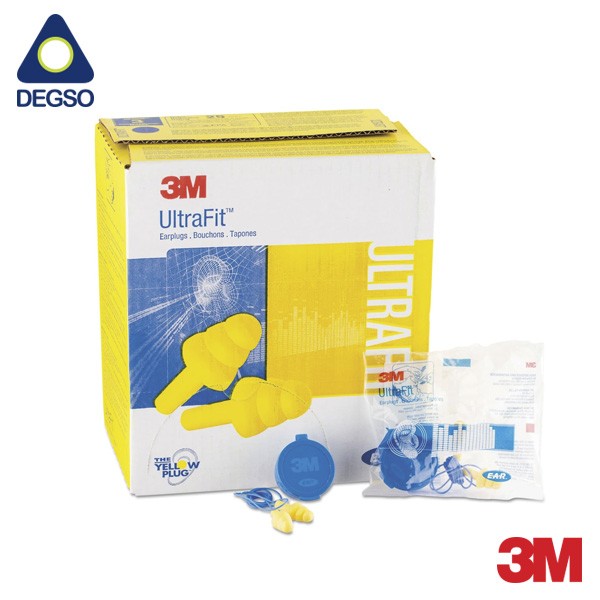 Tapón auditivo reutilizable con estuche 3M™ E-A-R™ Ultrafit™ 340-4002 ...